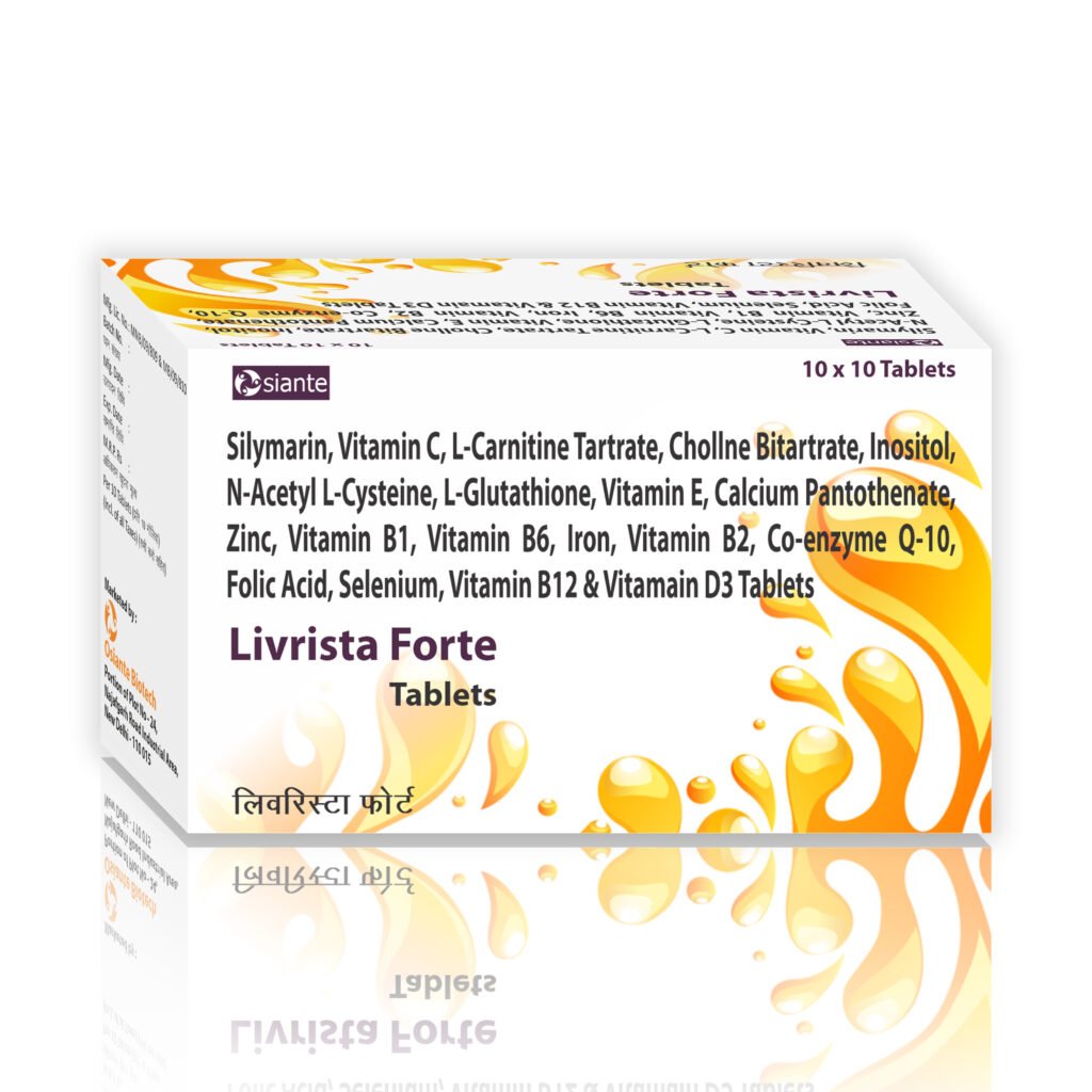 LIVRISTA FORTE TABLETS for PCD Pharma Franchise - Top VITAMINS AND ...